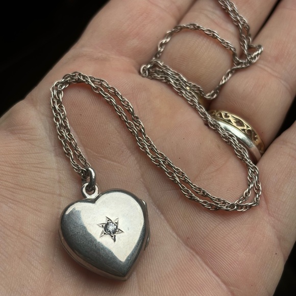 Jewelry | Vintage Sterling Silver Locket Sweet Piece | Poshmark